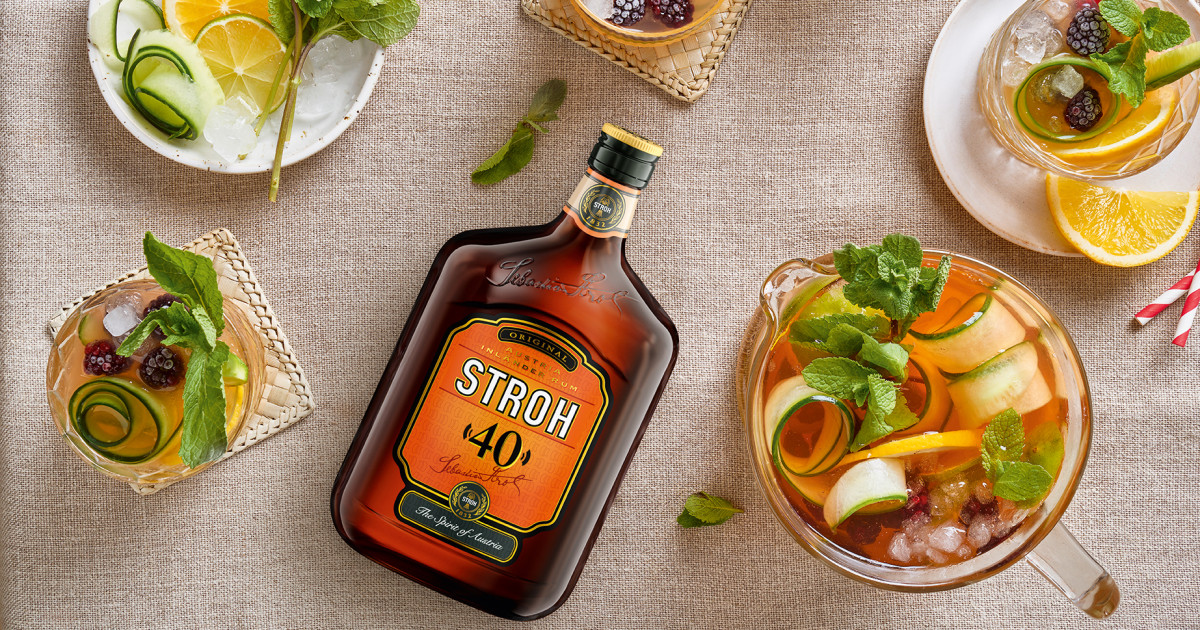 STROH Recipes: STROH Summer Cocktail – Add a little STROH!