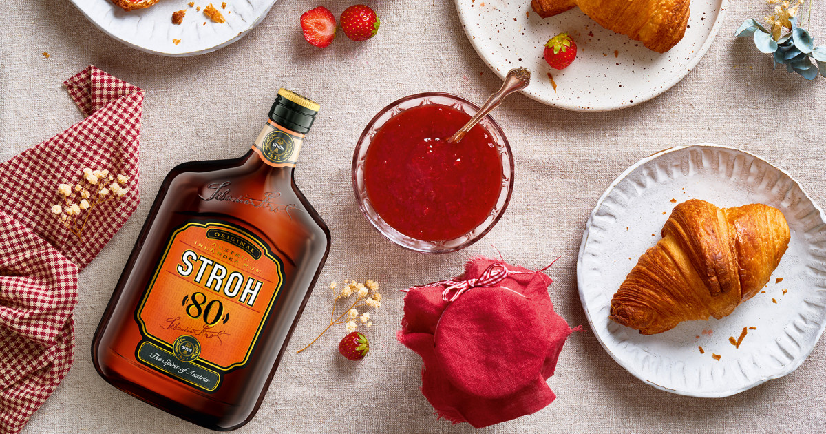 STROH Recipes: STROHberry Jam – Add a little STROH!