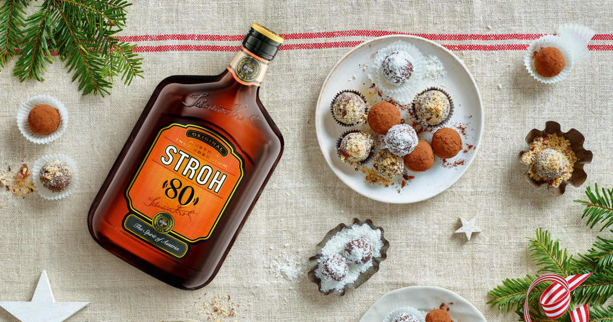 STROH Recipes: Rum Balls – Add a little STROH!