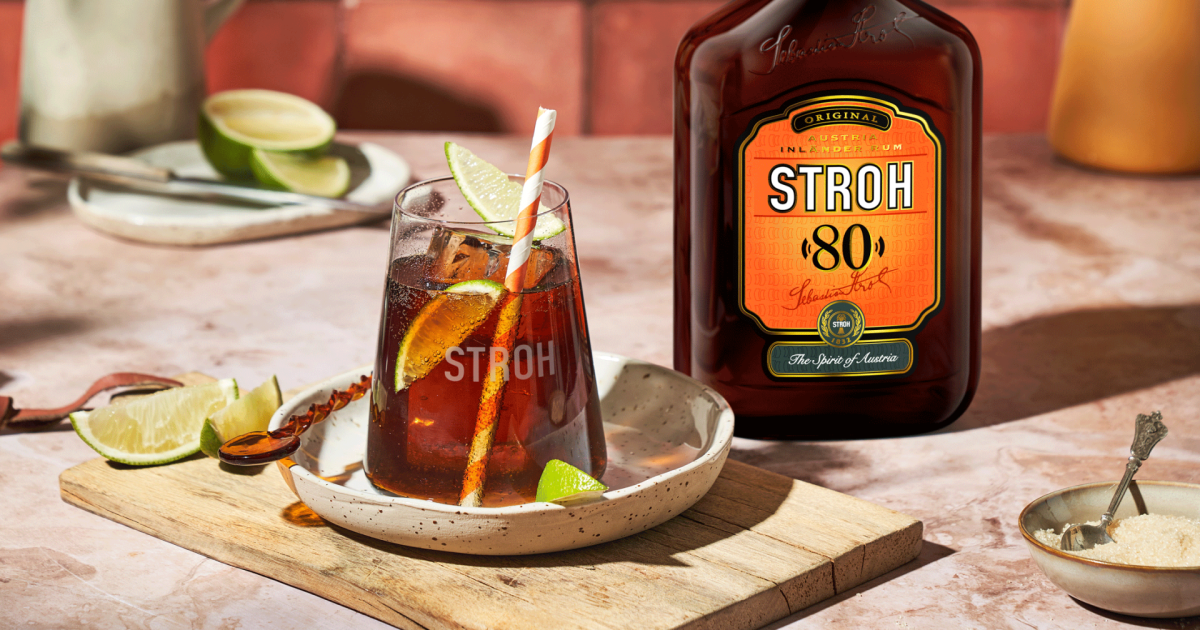 STROH Recipes: STROH with Cola – Add a little STROH!