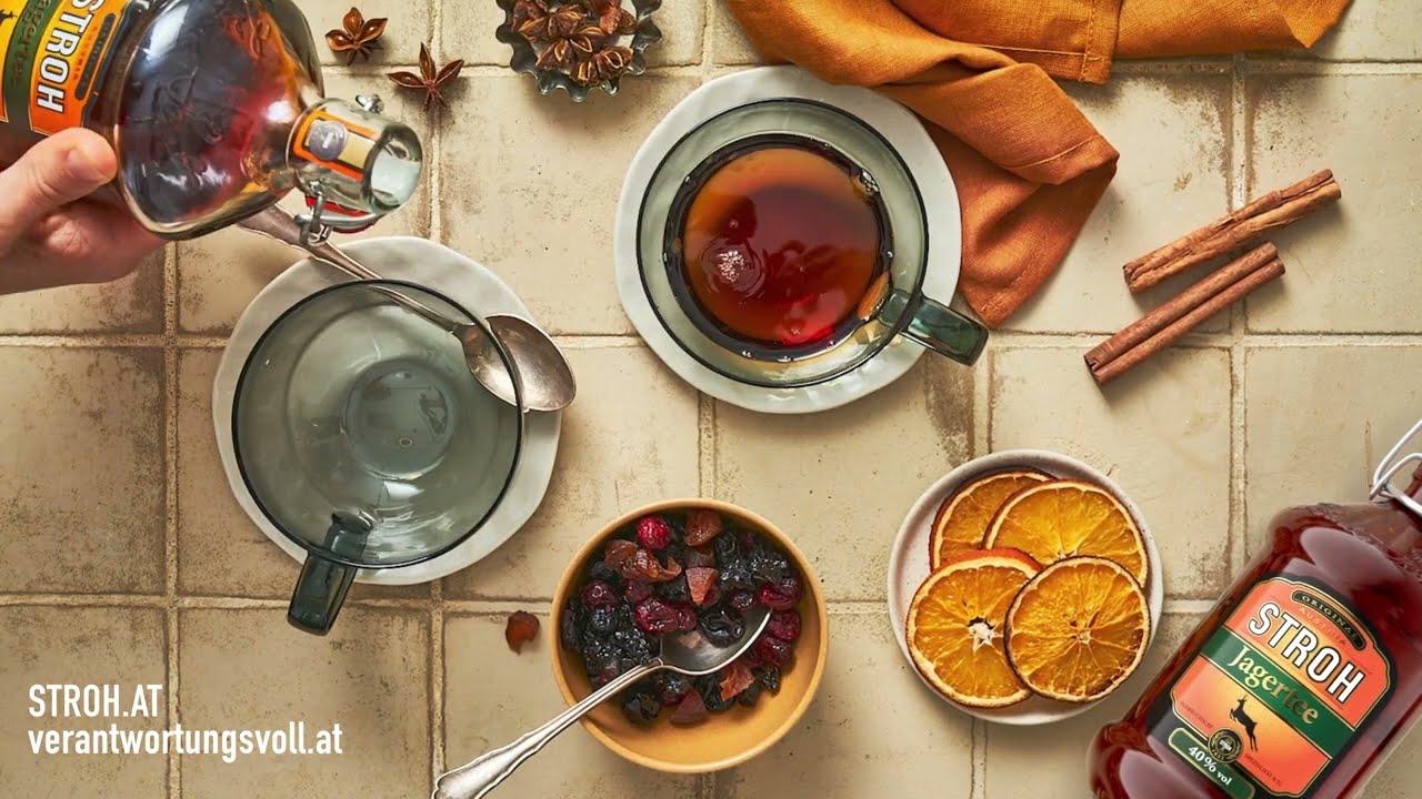 STROH Recipes: STROH Jagertee – Add a little STROH!