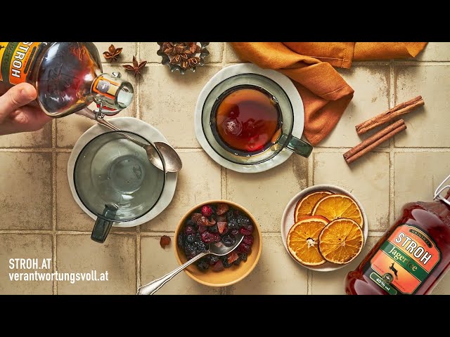 STROH Rezepte: STROH Jagertee – Add a little STROH!